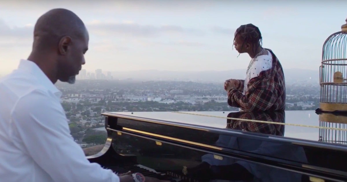 Travis Scott finds Brian McKnight for the most perfect 'BITTSM' promo