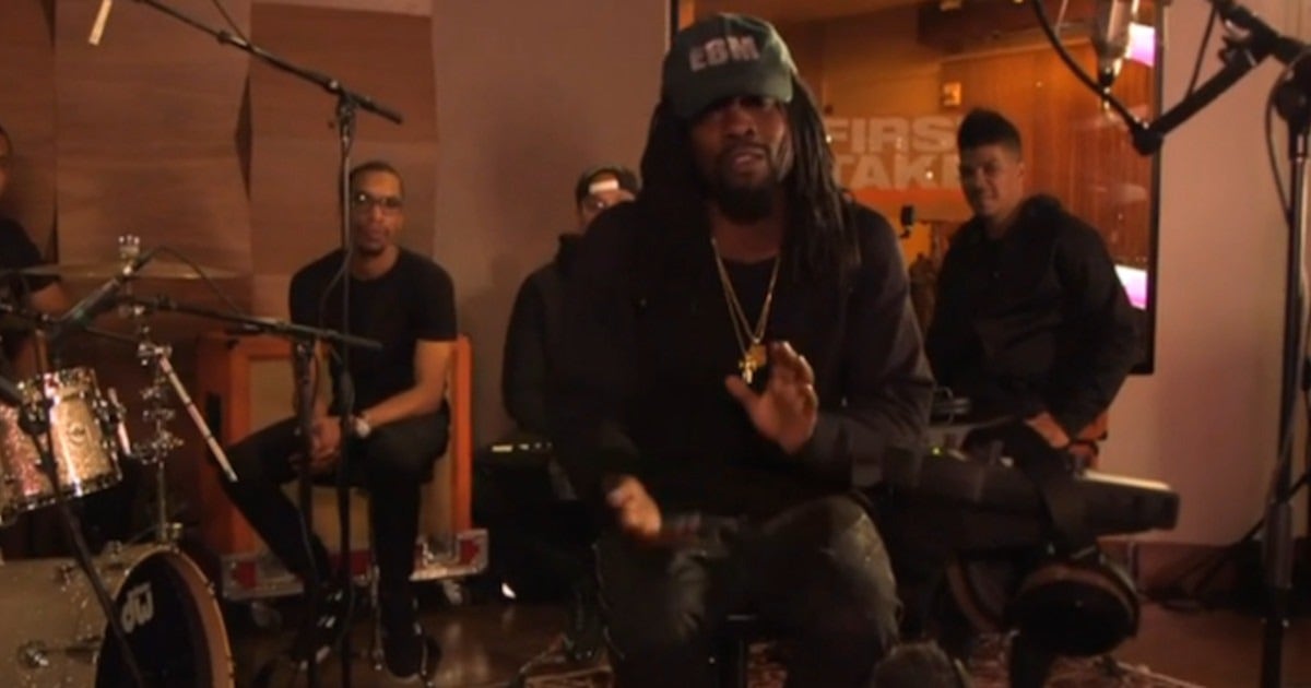 Wale and Lil Wayne debut new song "Running Back" on ESPN's "First Take"
