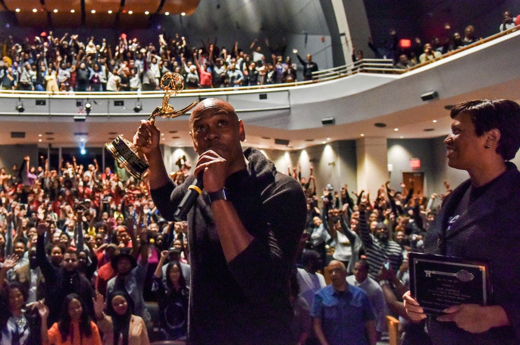 Dave Chappelle awarded the key to Washington D.C.