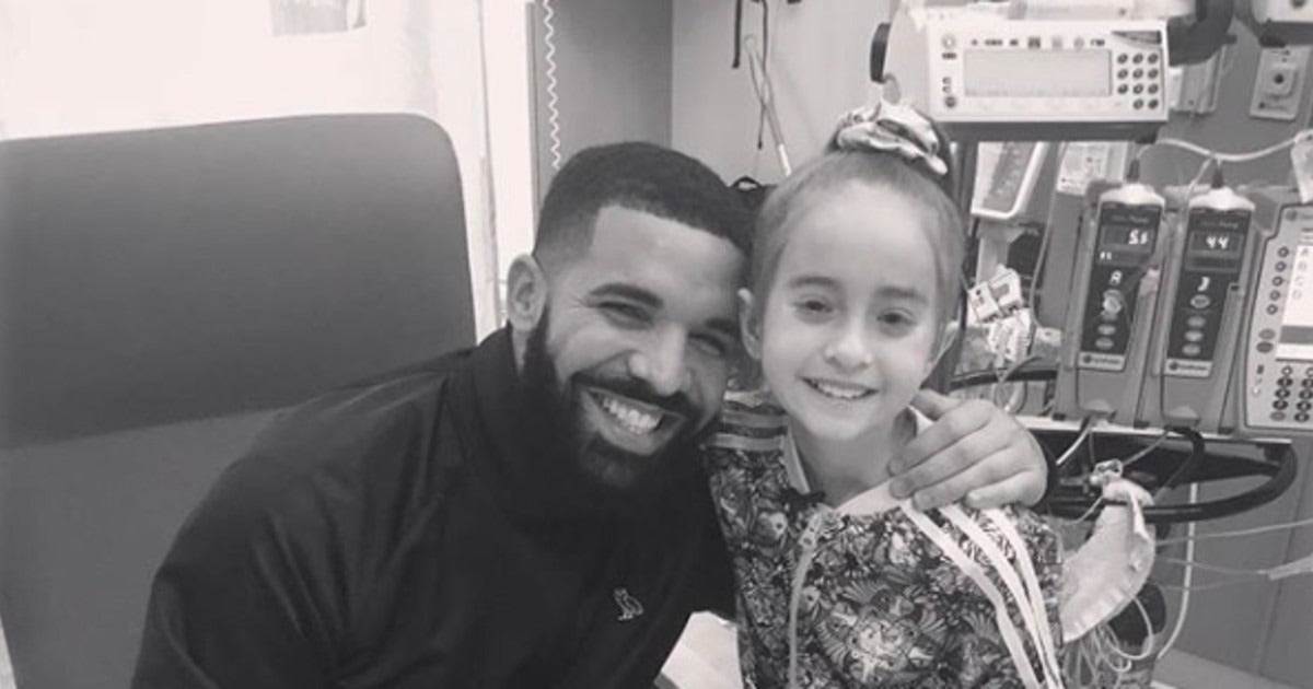 Drake celebrates news his 11-year-old fan received a new heart