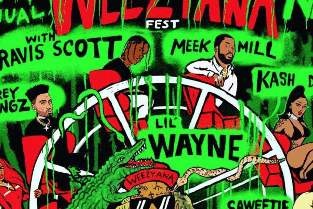 Travis Scott, Meek Mill and more confirmed for Lil WeezyAna Fest 2019