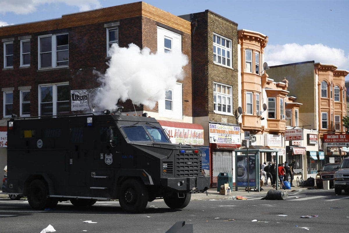 Philadelphia protesters sue city over military-style use of force