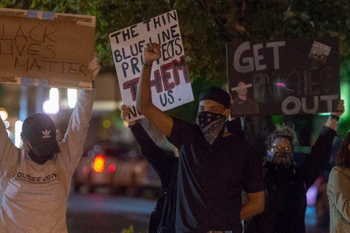 Lancaster protesters arrested and held on $1 million bail