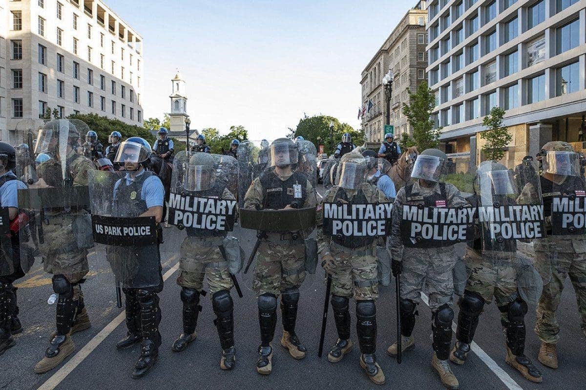 Military police sought “heat ray” to clear Washington, D.C. protesters