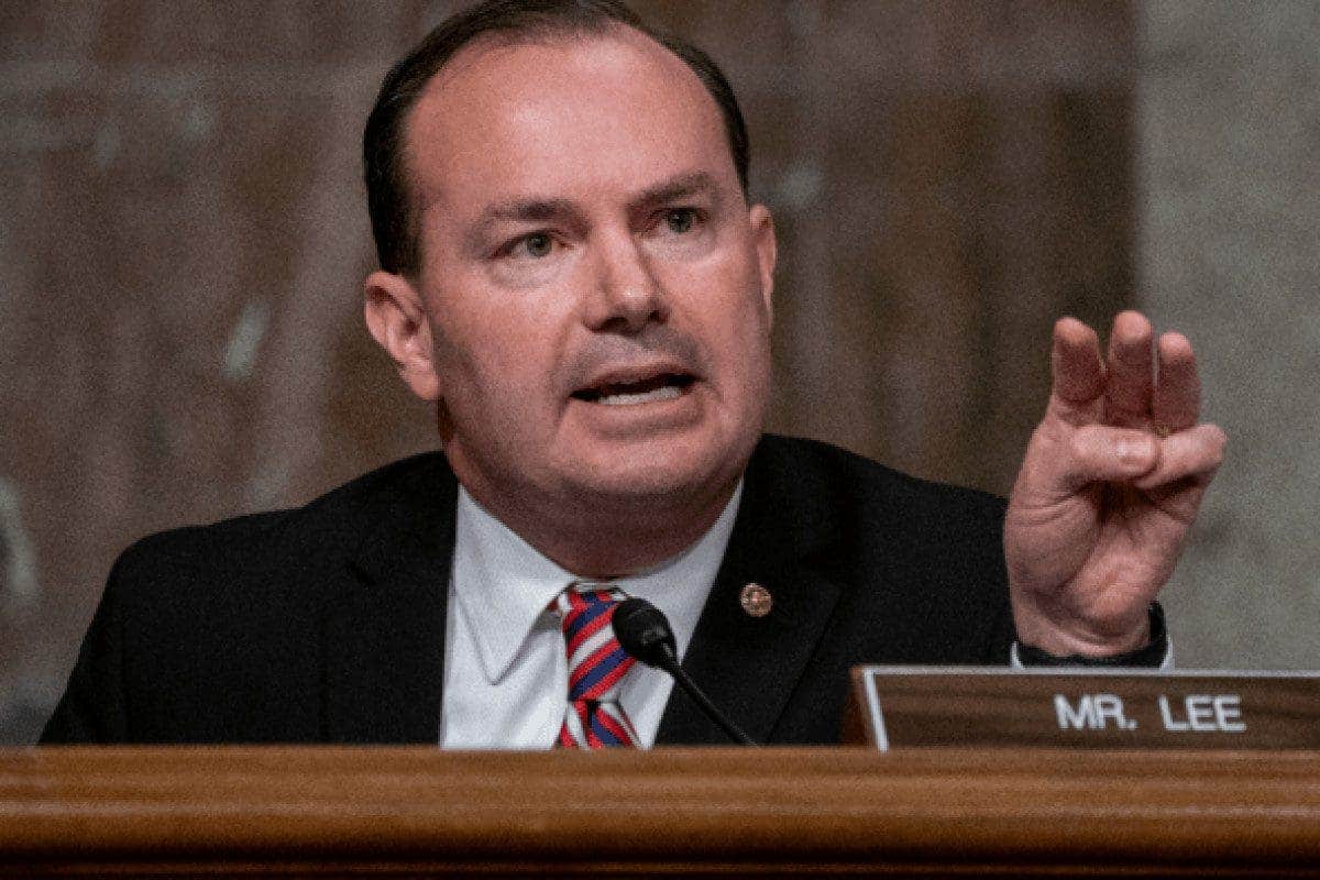 Republican Sen. Mike Lee says U.S. is “not a democracy”