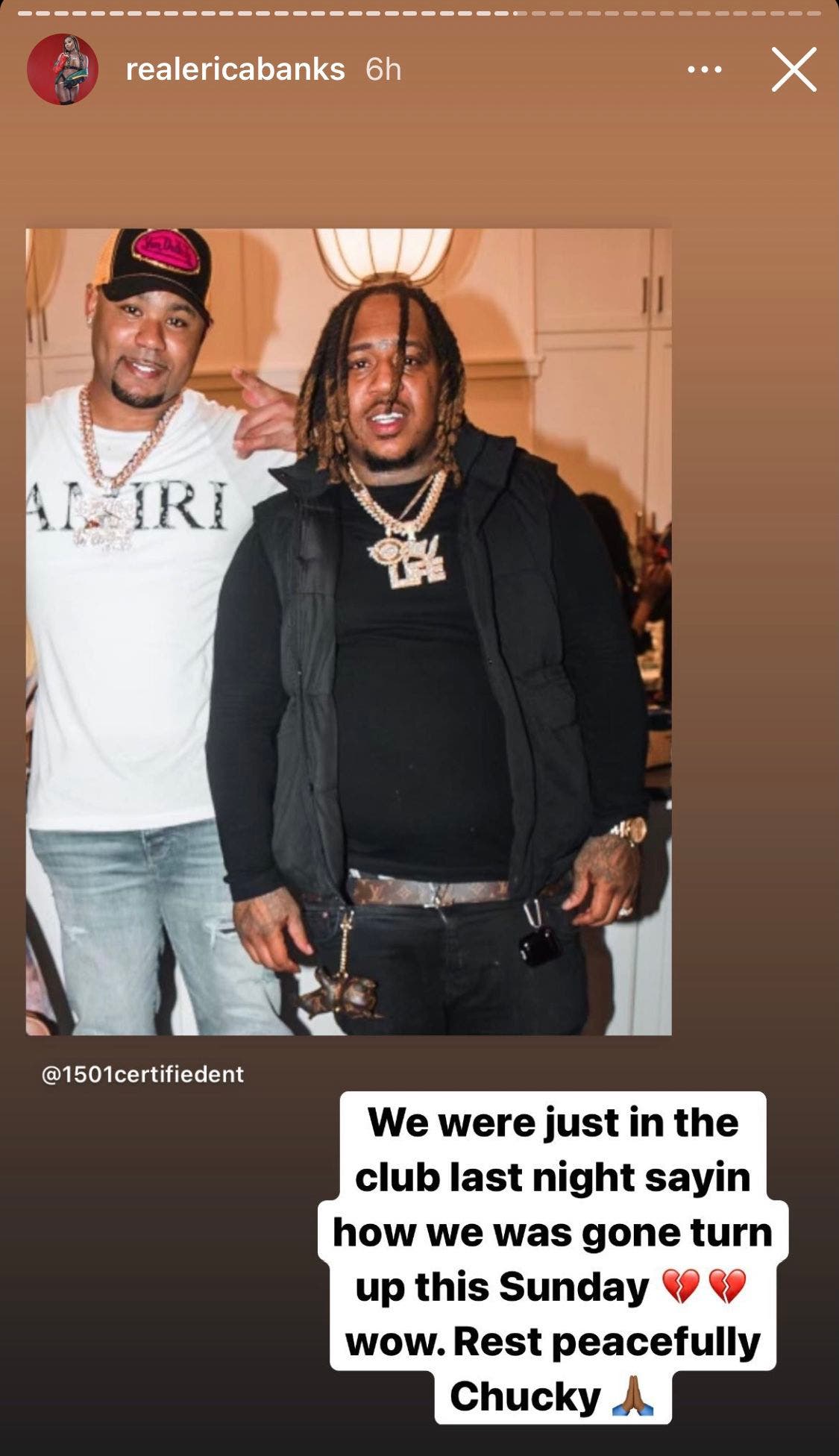 Houston rapper Chucky Trill fatally shot in Atlanta