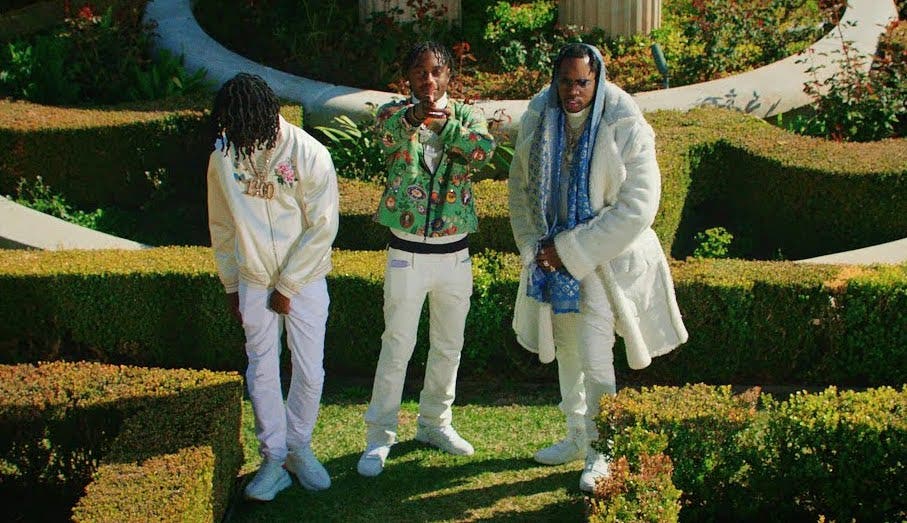 Lil Tjay reveals new video for “Headshot” with Polo G and Fivio Foreign