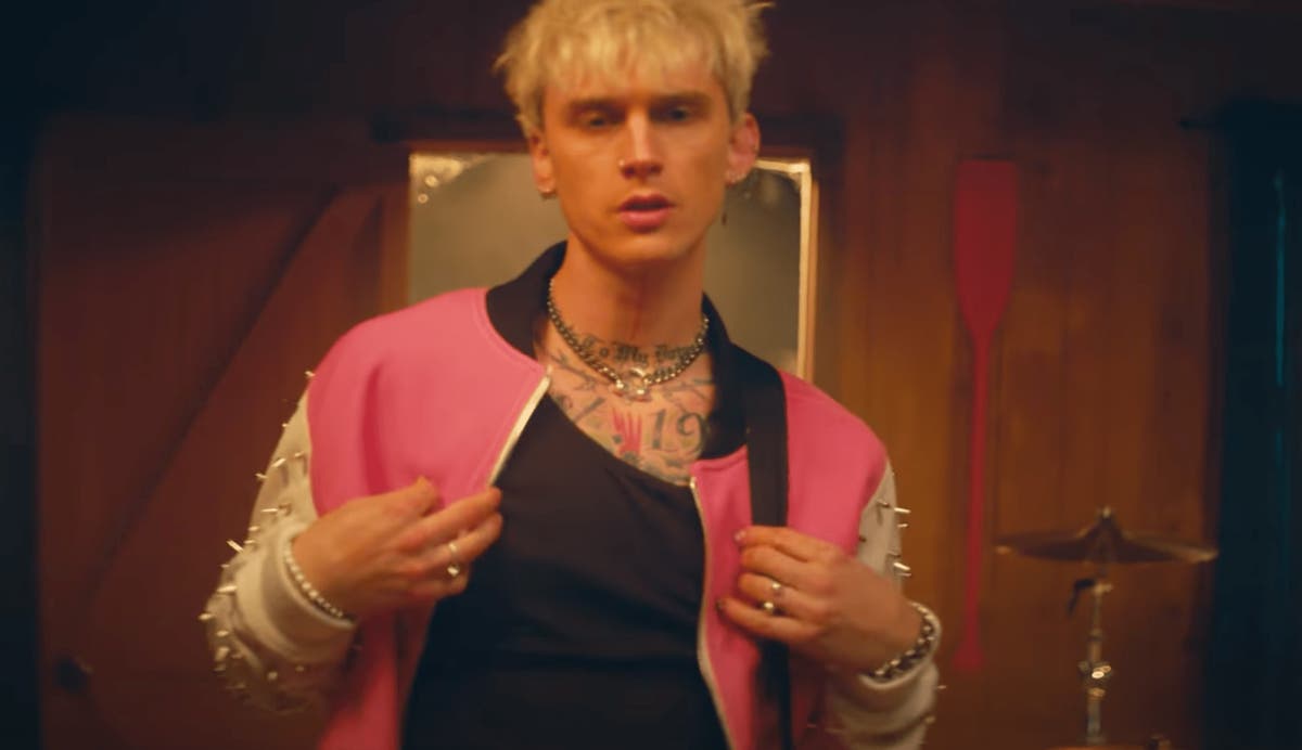 Machine Gun Kelly reveals slasher-themed “love race” visual with Kellin ...