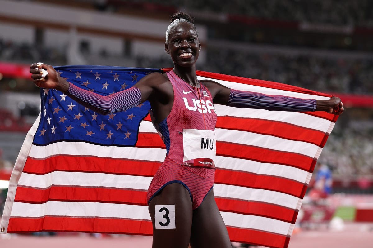 Athing Mu wins historic gold in women’s 800-meter race at Tokyo Olympics
