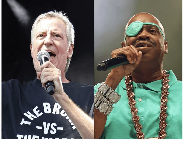 New York City mayor thanks Slick Rick for letting him rock his gold chain