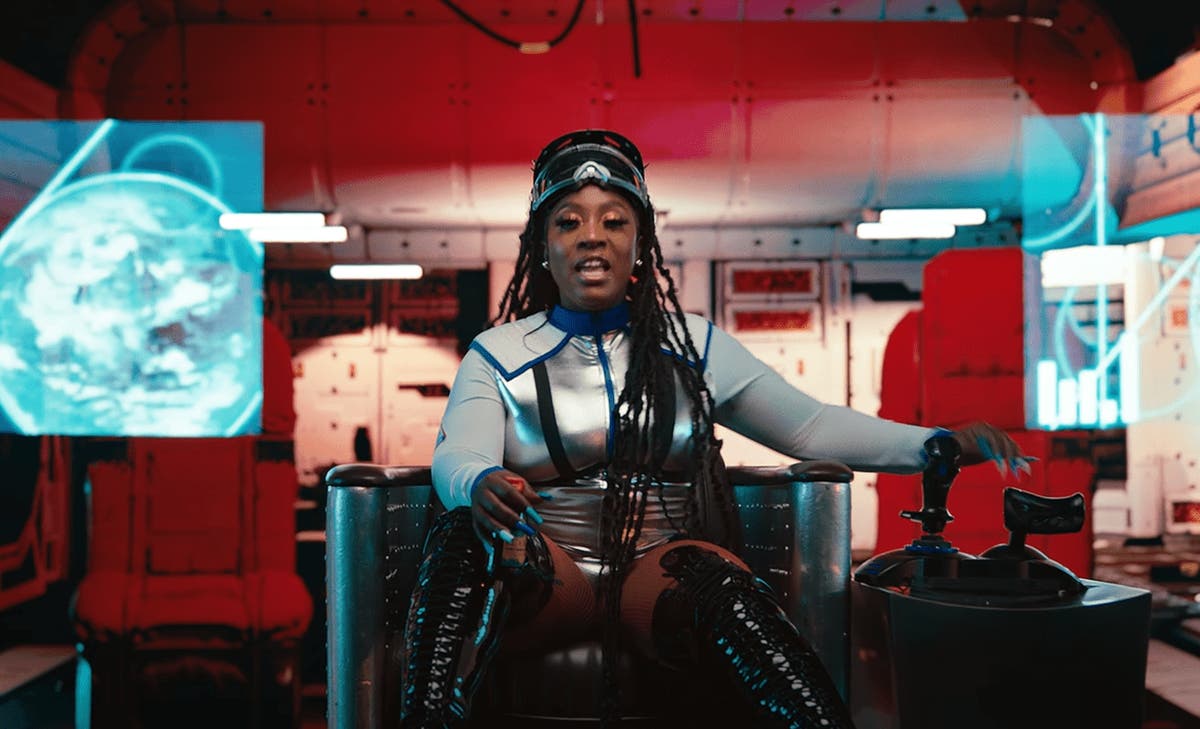 Spice heads into space for “Send It Up” video
