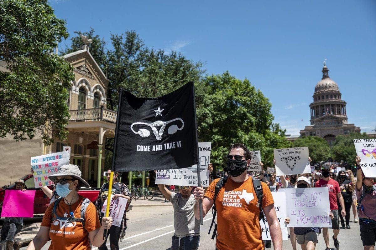 Texas bans abortion at six weeks