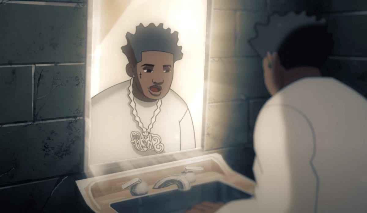 Sheff G liberates animated visual for “Drum Dummy”