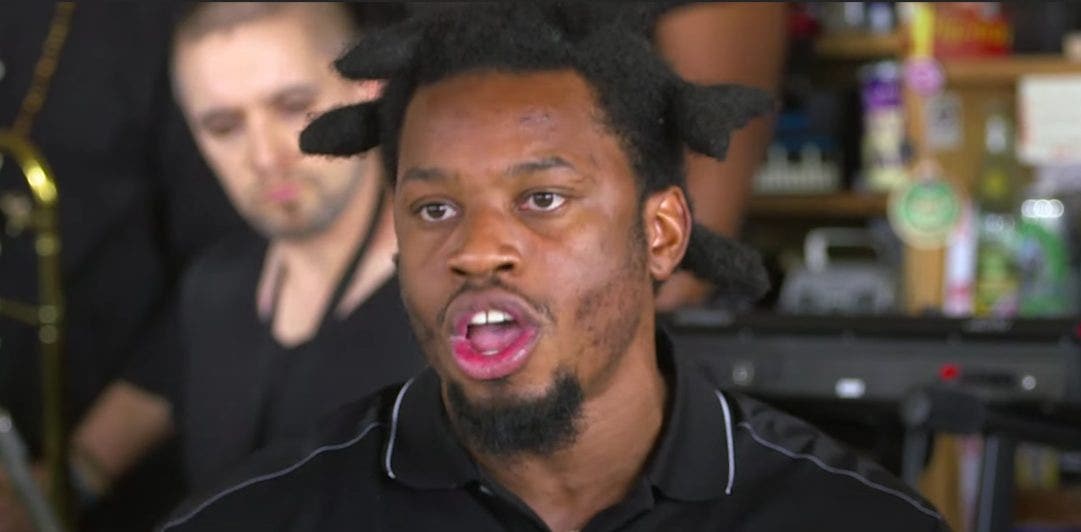 Denzel Curry "Tiny Desk" performance
