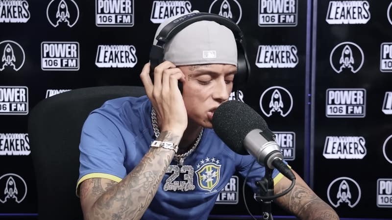 Central Cee stops by L.A. Leakers for a dope freestyle