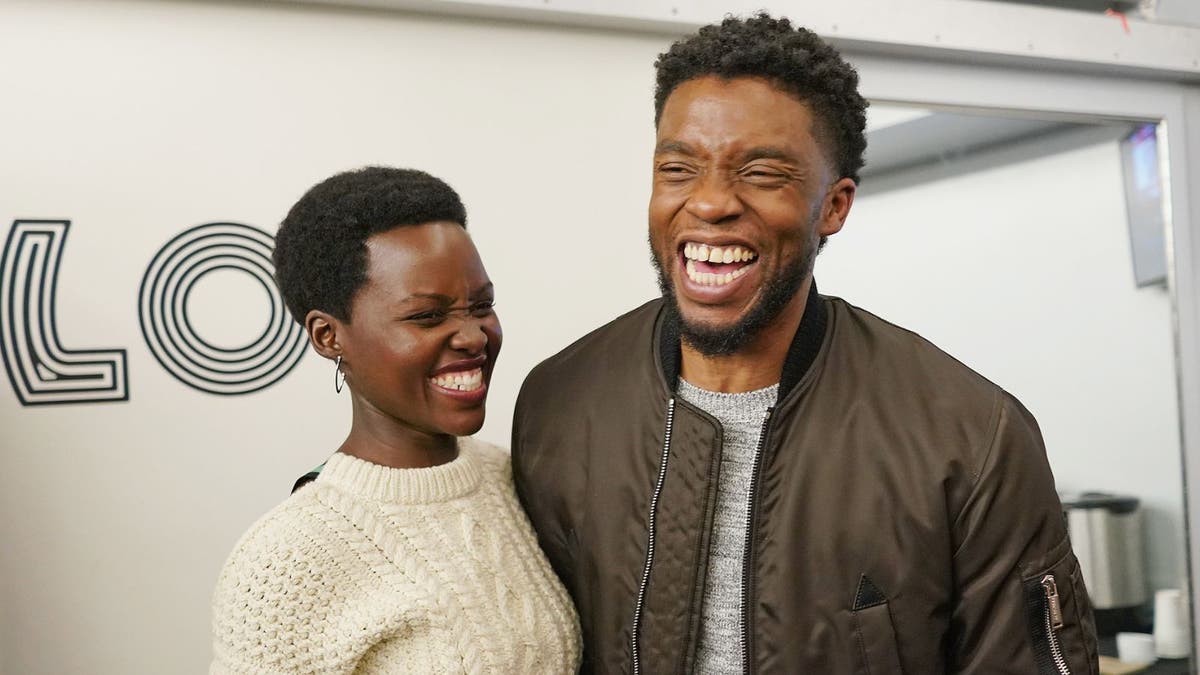 Lupita Nyong'o is glad Chadwick Boseman's 'Panther' role wasn't recast