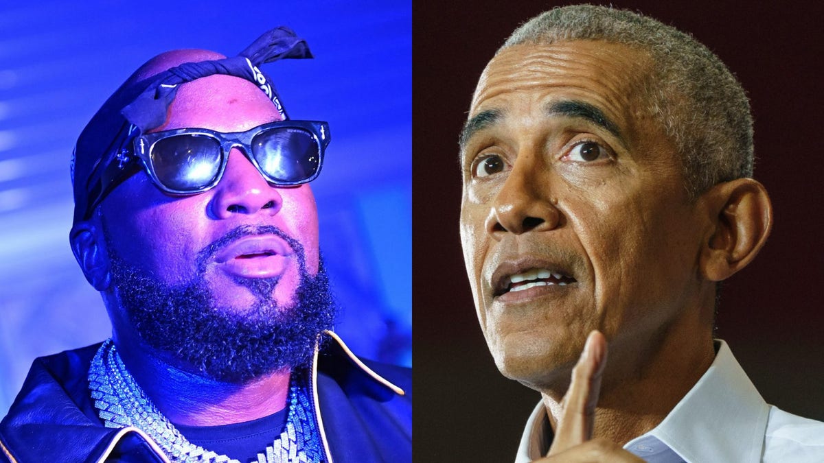 Jeezy meets former President Barack Obama for the first time