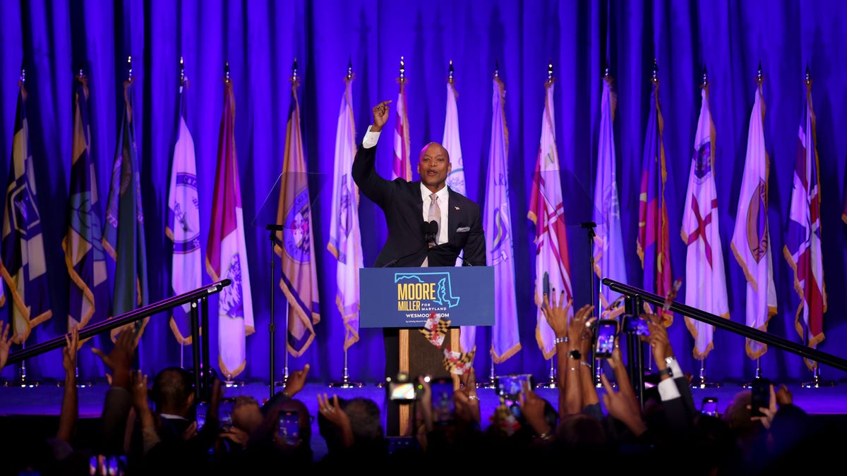 Wes Moore makes history as Maryland's first Black governor