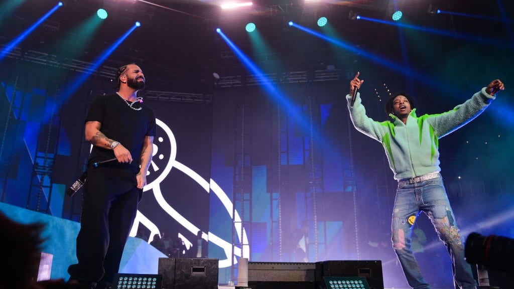 Drake and 21 Savage hit one billion Spotify streams with 'Her Loss'