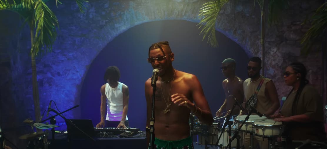 Masego delivers new performance of "You Never Visit Me"