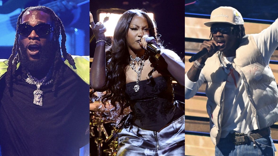 Burna Boy, Tems and Rema perform at NBA All-Star Game halftime