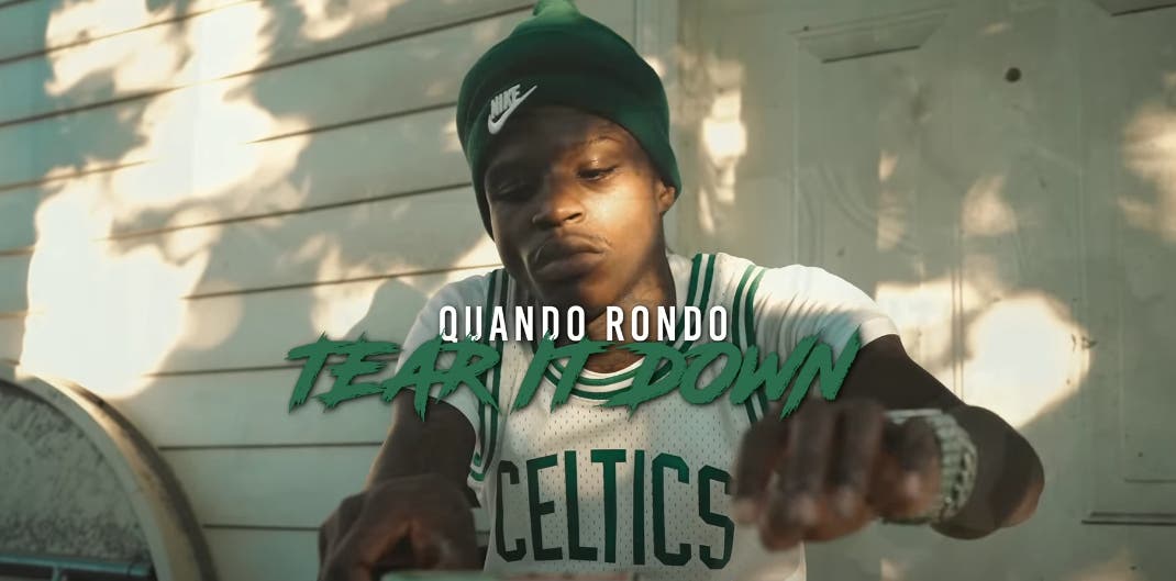 Quando Rondo drops off new "Tear It Down" visual