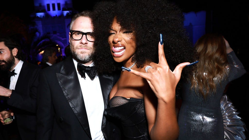 Seth Rogen claims he smoked weed with Megan Thee Stallion