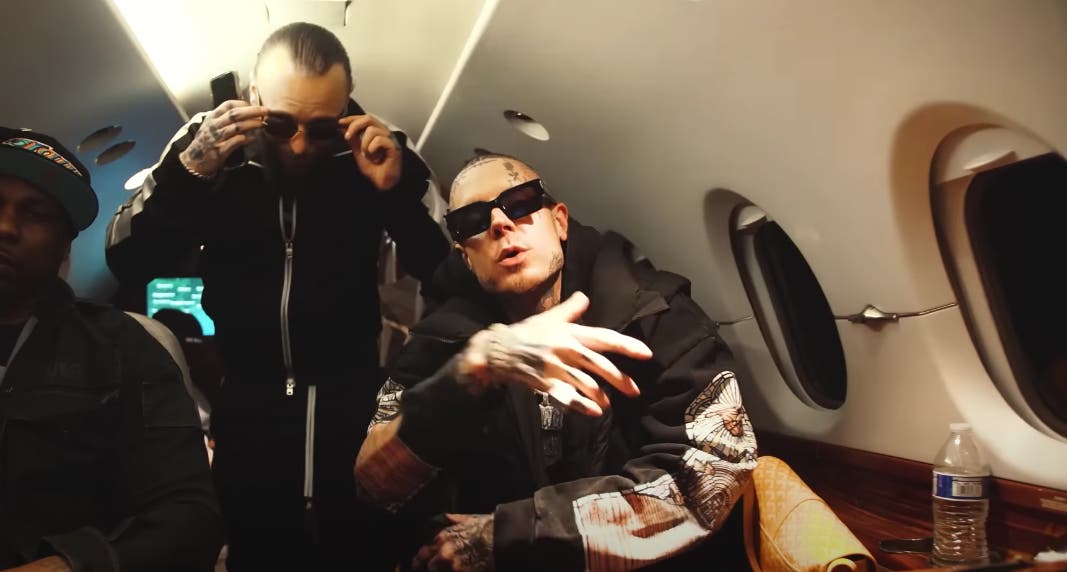 Millyz flies on a private jet in new "Over" visual