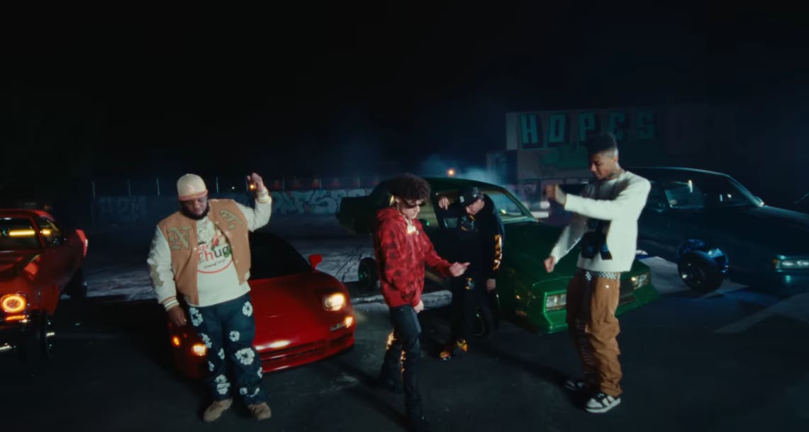 Bankrol Hayden taps Blueface, OHGEESY, Maxo for "Bop Slide"