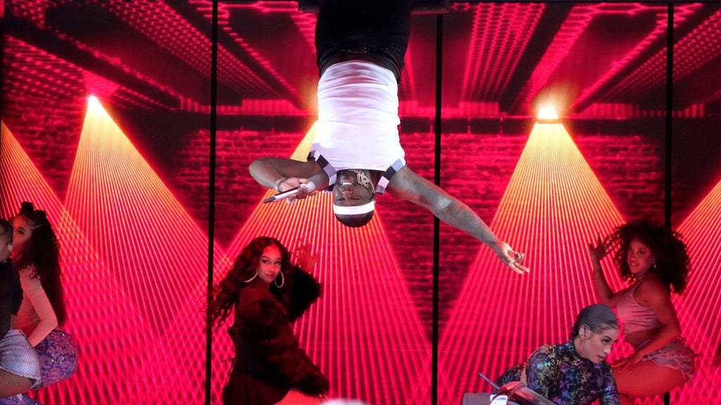 50 Cent thinks his upside down Super Bowl move was a mistake