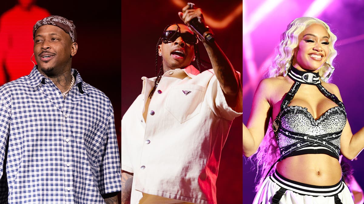 YG, Tyga, and Saweetie announce "Str8 To The Klub Tour"