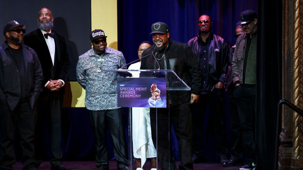 N.W.A receives Grammys Lifetime Achievement Award