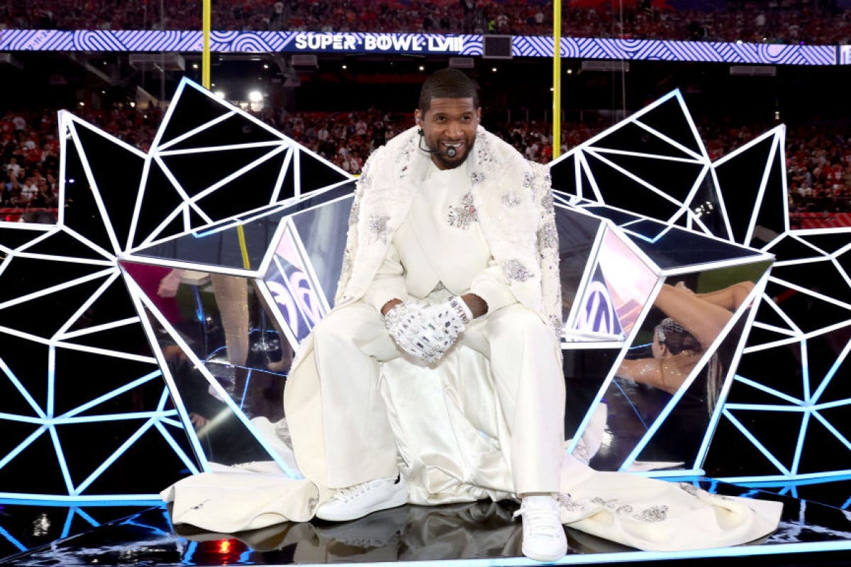 Usher unveils the making of his Super Bowl halftime show