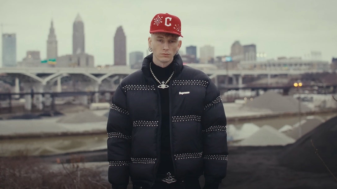 Machine Gun Kelly returns to his roots in "dont let me go" clip