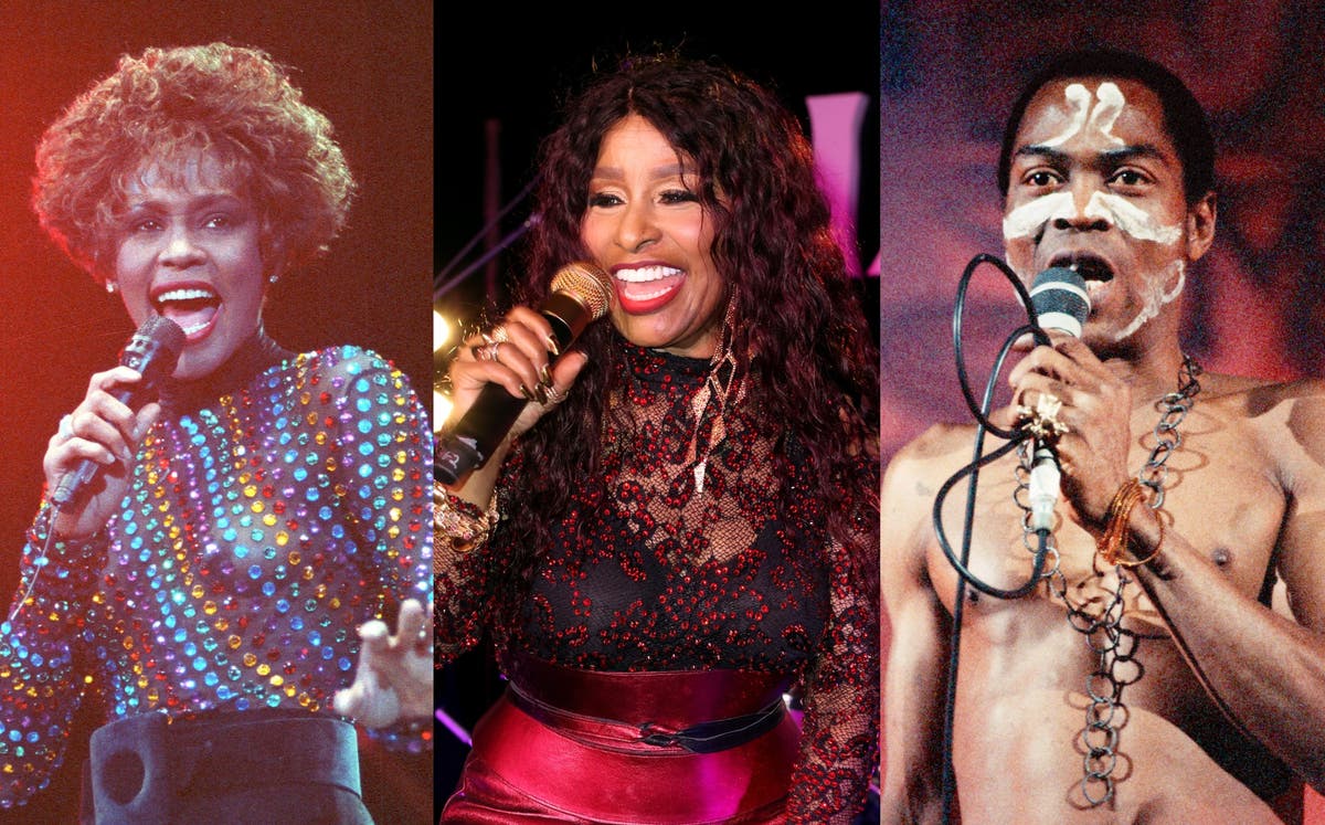Whitney Houston, Chaka Khan, Fela Kuti receive Grammy honors