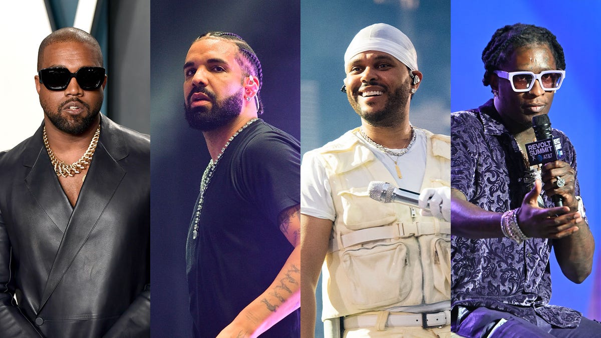 Kanye West says he influenced Drake, The Weeknd and Young Thug