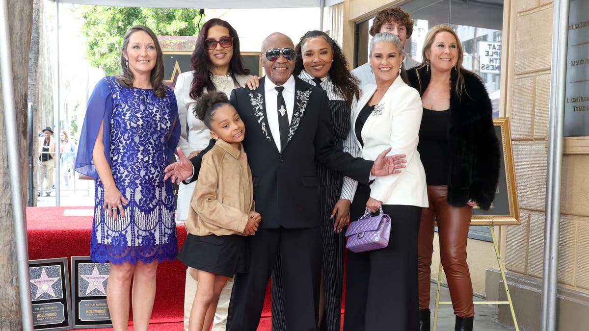 Alex Isley celebrates The Isley Brothers’ Hollywood Walk of Fame star