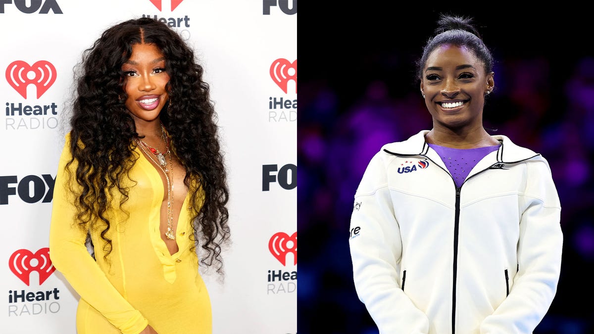 SZA and Simone Biles compete in Olympics promo clip