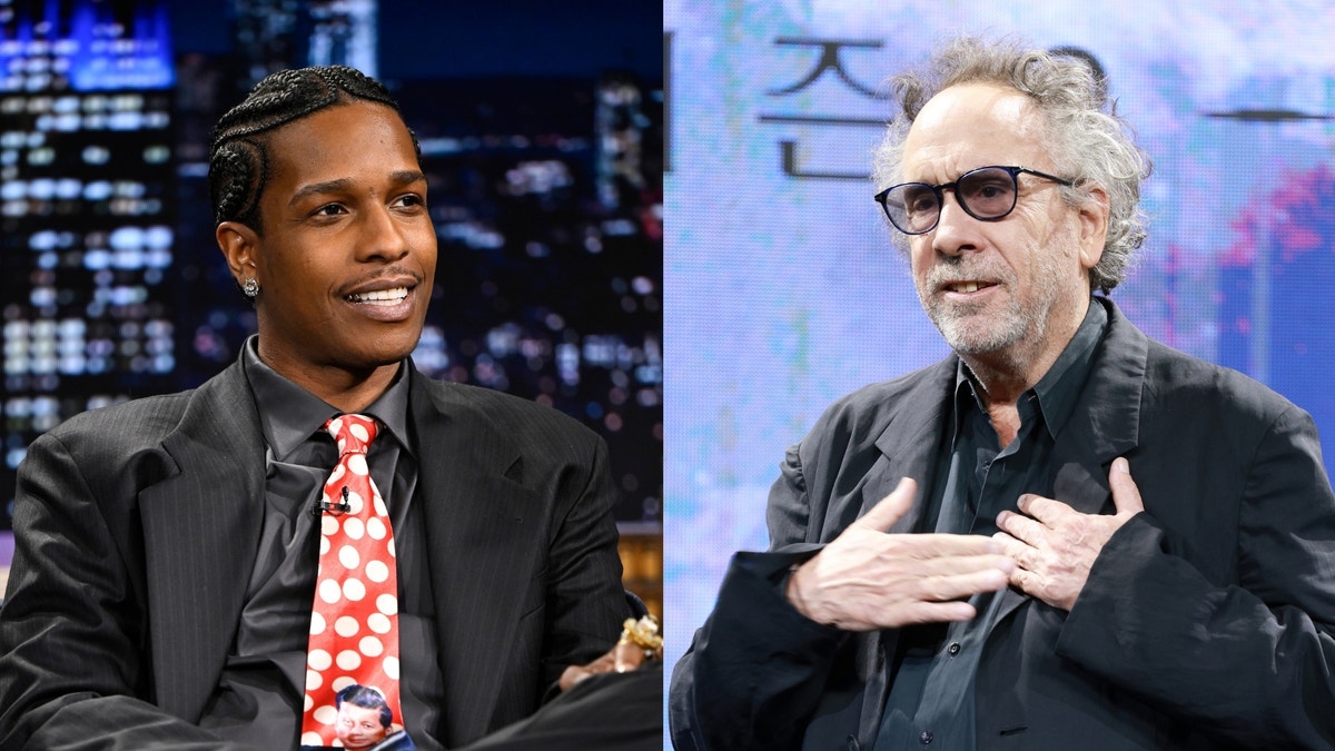 A$AP Rocky Jokes He Had To “Stalk” Tim Burton For 'Don't Be Dumb' Cover