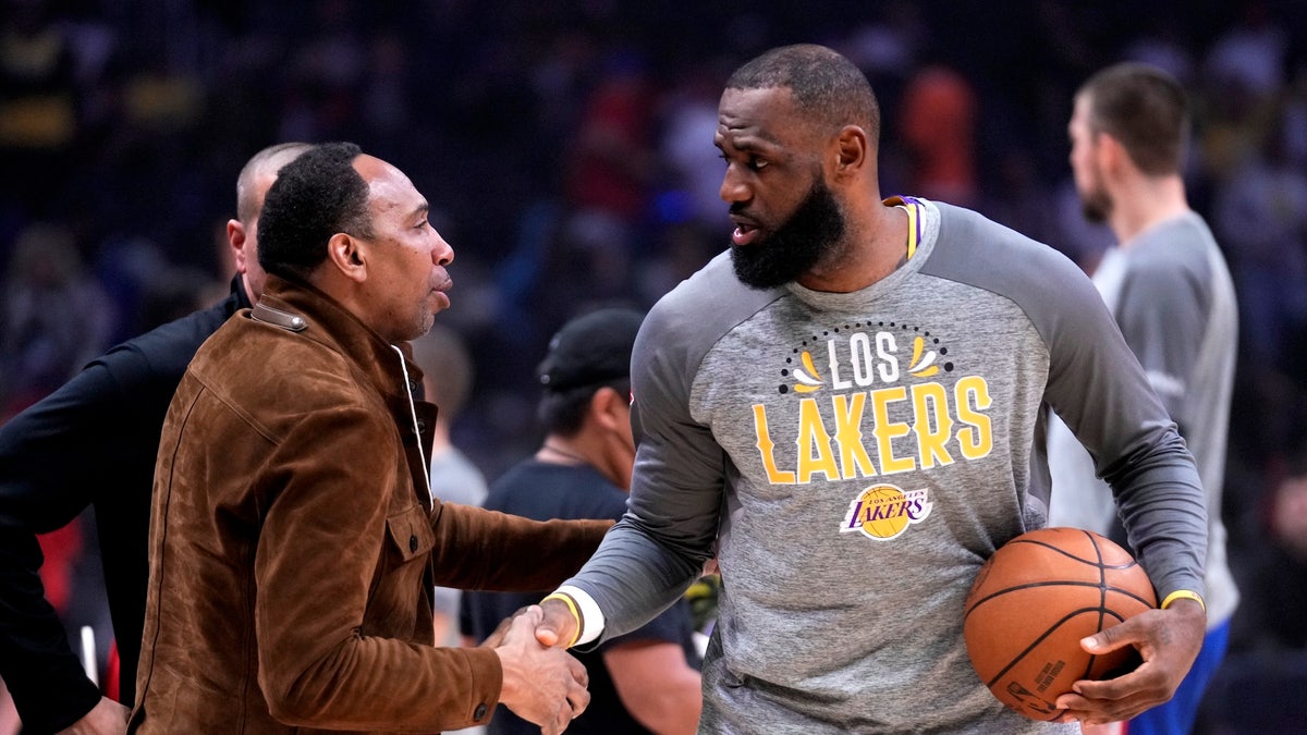 LeBron responds to Stephen A. Smith’s “swung on him” comments