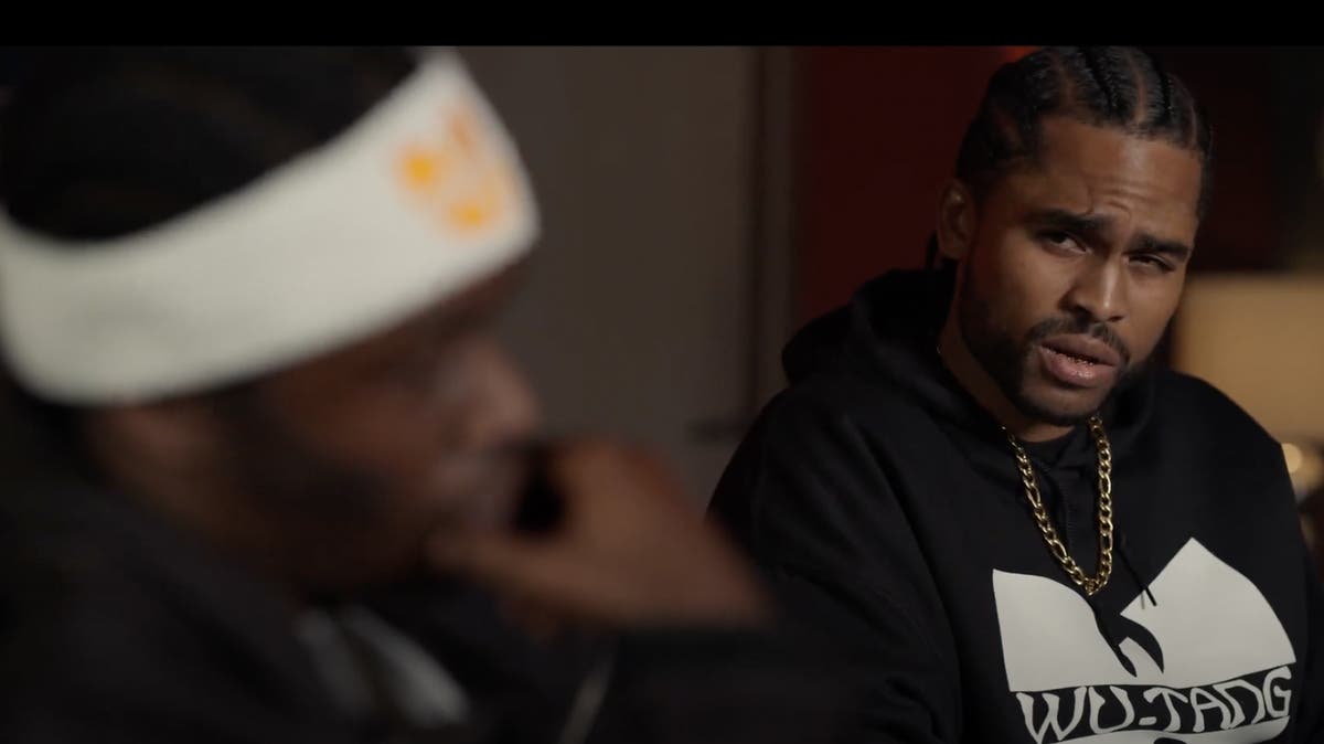 Dave East as Method Man in this "Wu-Tang" season finale scene