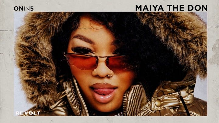 Maiya the Don gets glammed up for NYFW and talks music career